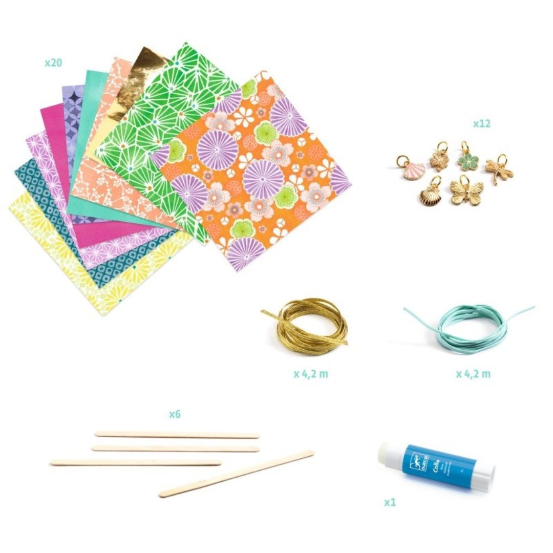 Do It Yourself - Stylish and Golden: Paper Beads and Bracelets