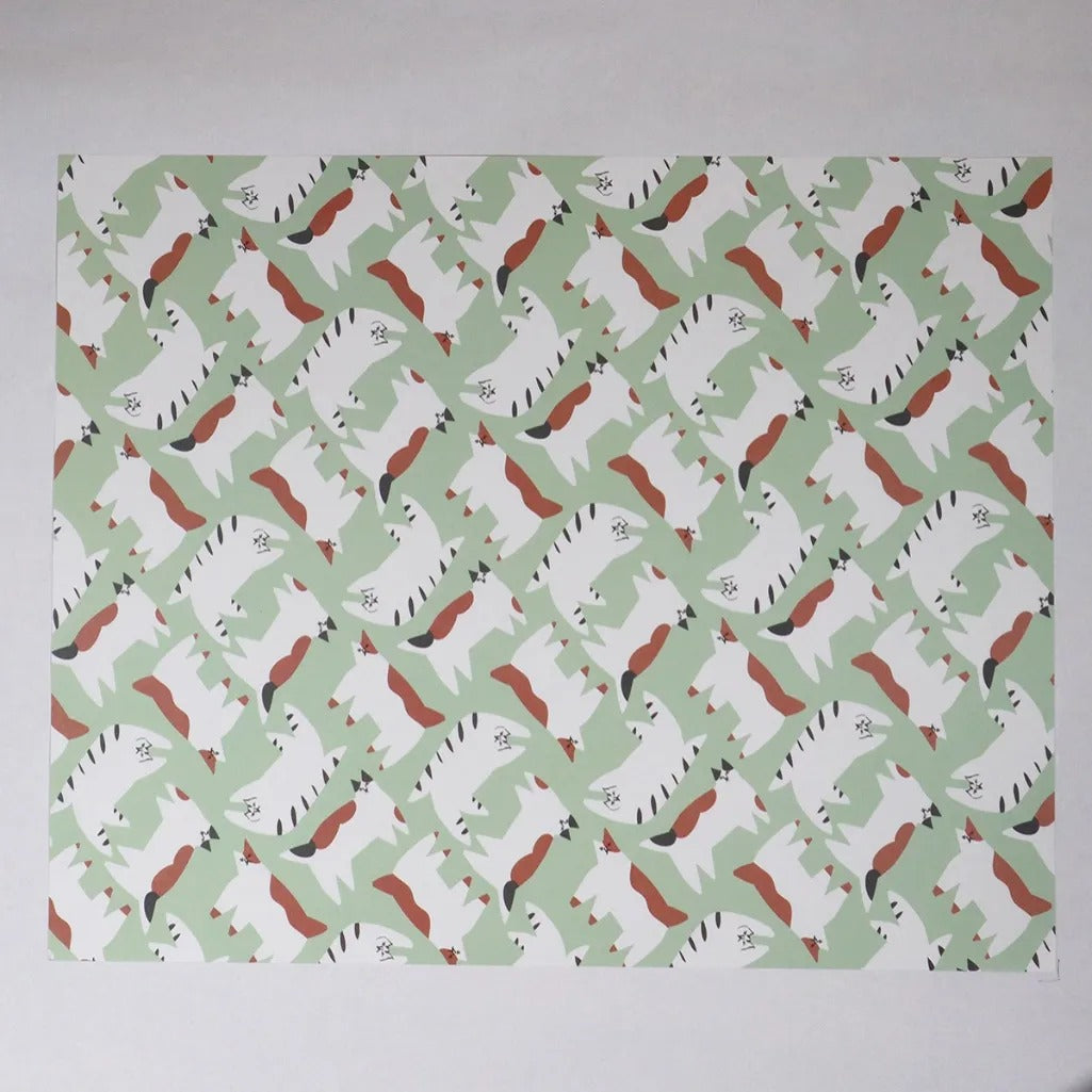 Calico Cats Wrapping Paper - 3 Sheets
