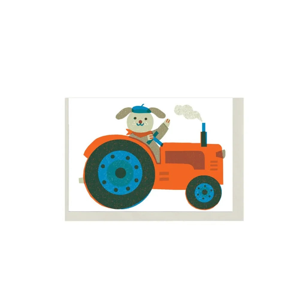 Tractor Mini Card | Parkette.