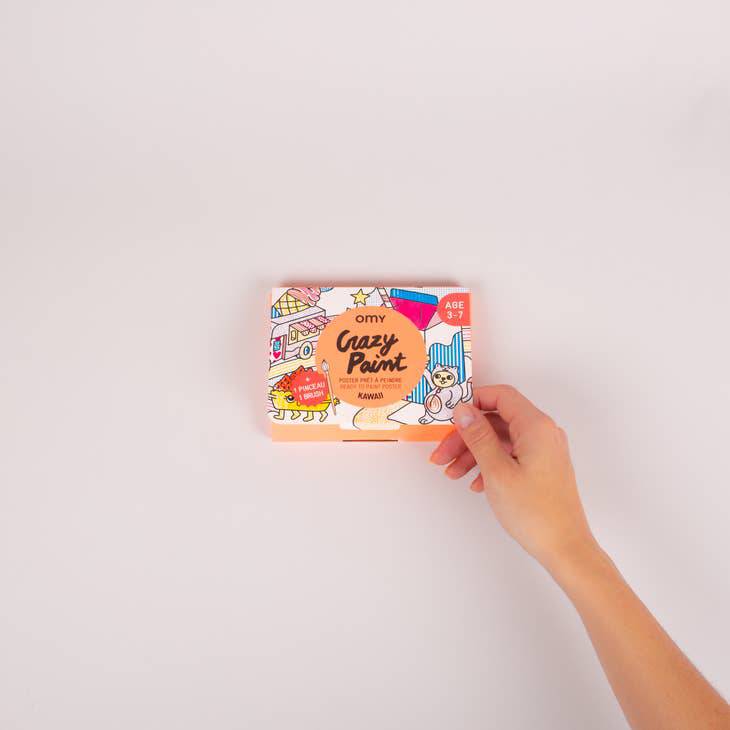 Crazy Paint Ready-to-Paint Mini Poster | Parkette.