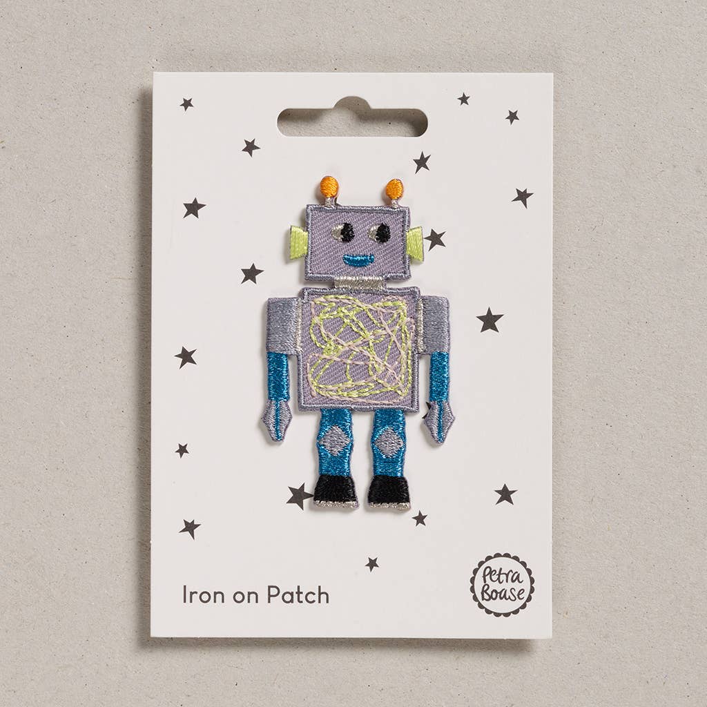 Iron on Patch - Robot | Parkette.