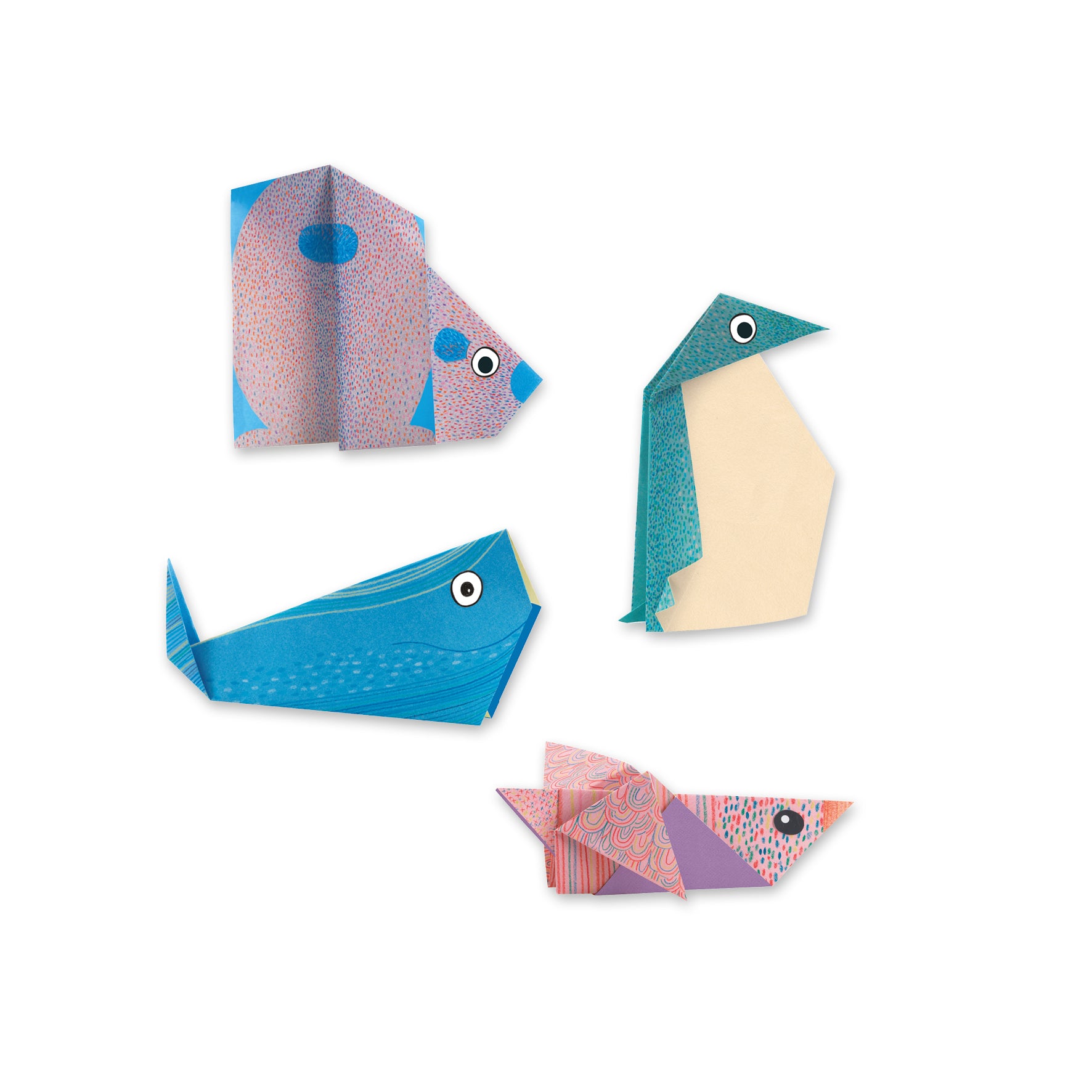 Polar Animals Origami | Parkette.