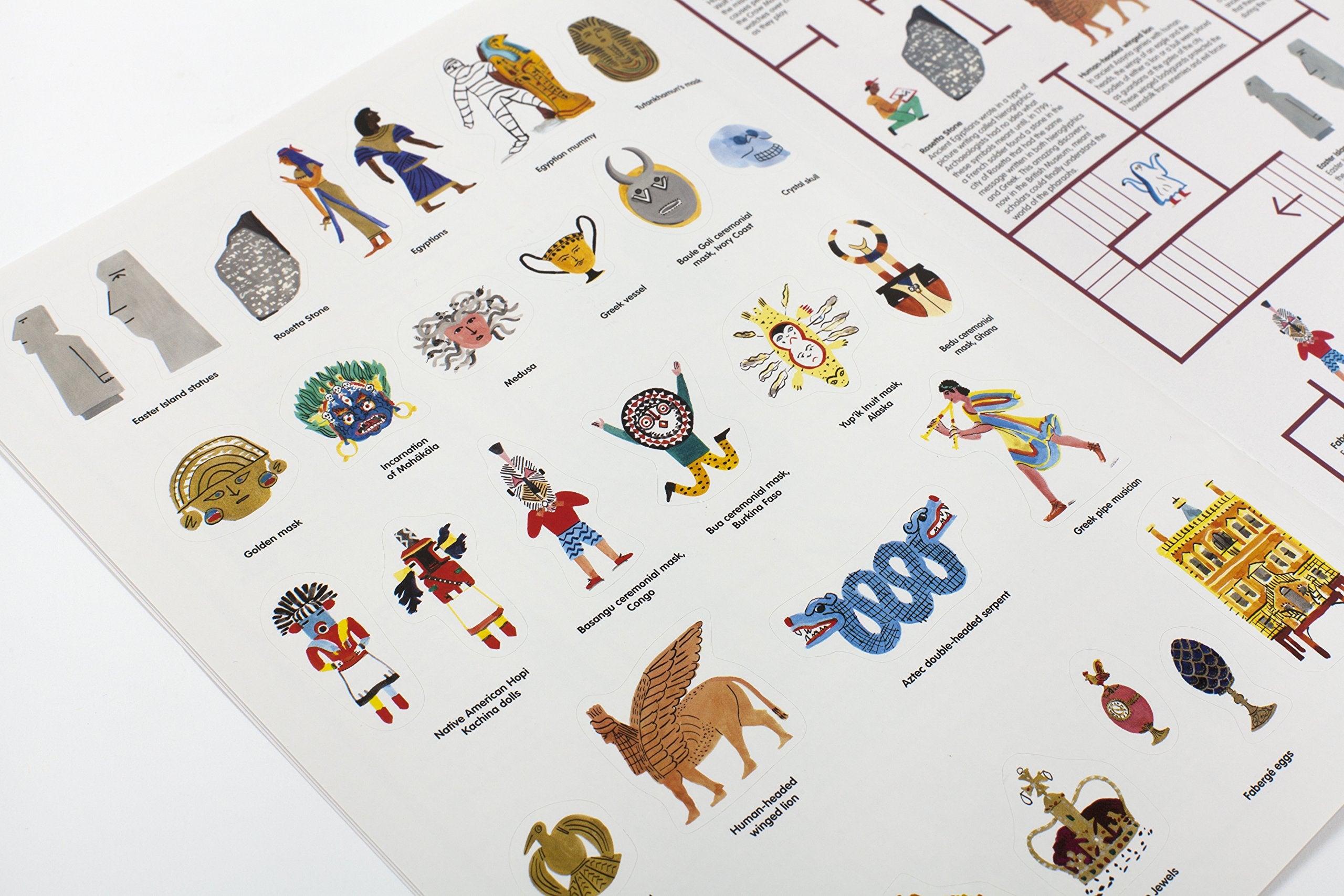 Stickyscapes at the Museum Sticker Book | Parkette.